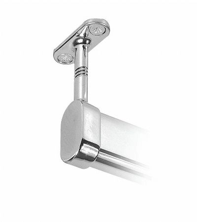 AYAKLI OVAL ASKI BORU FLANŞI KROM